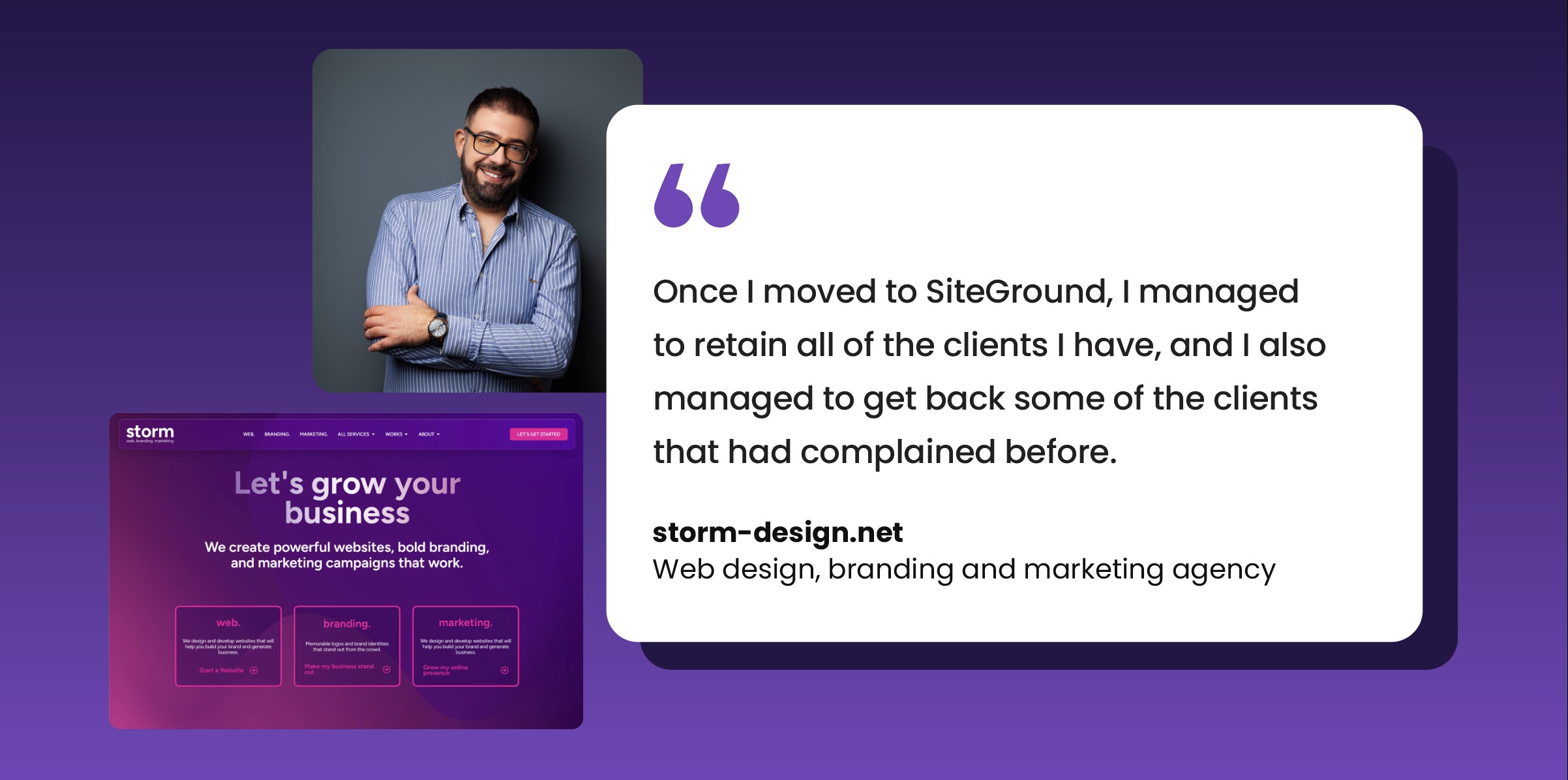 Client Success Story Storm Design
