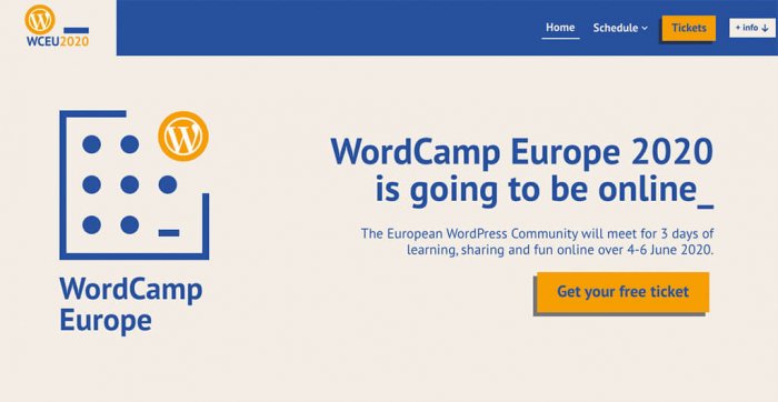 WCEU 2020: Cómo transformar un evento internacional offline a uno ...